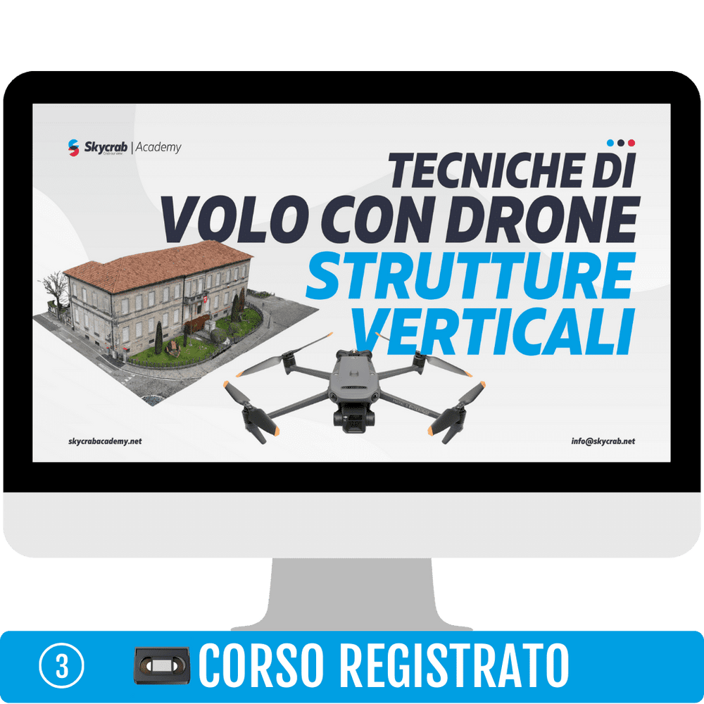 Tecniche di rilievo con drone - strutture verticali
