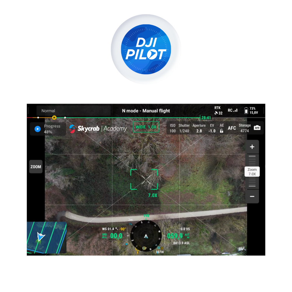 DJI PILOT 2 | Pianificazione di volo automatica con drone
