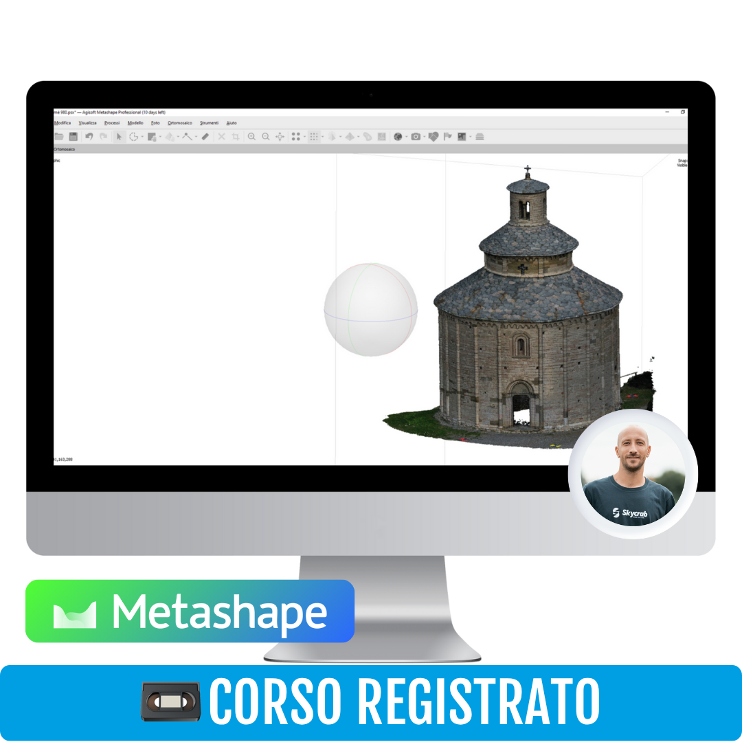 Elaborazione COMPLETA di un edificio con Metashape